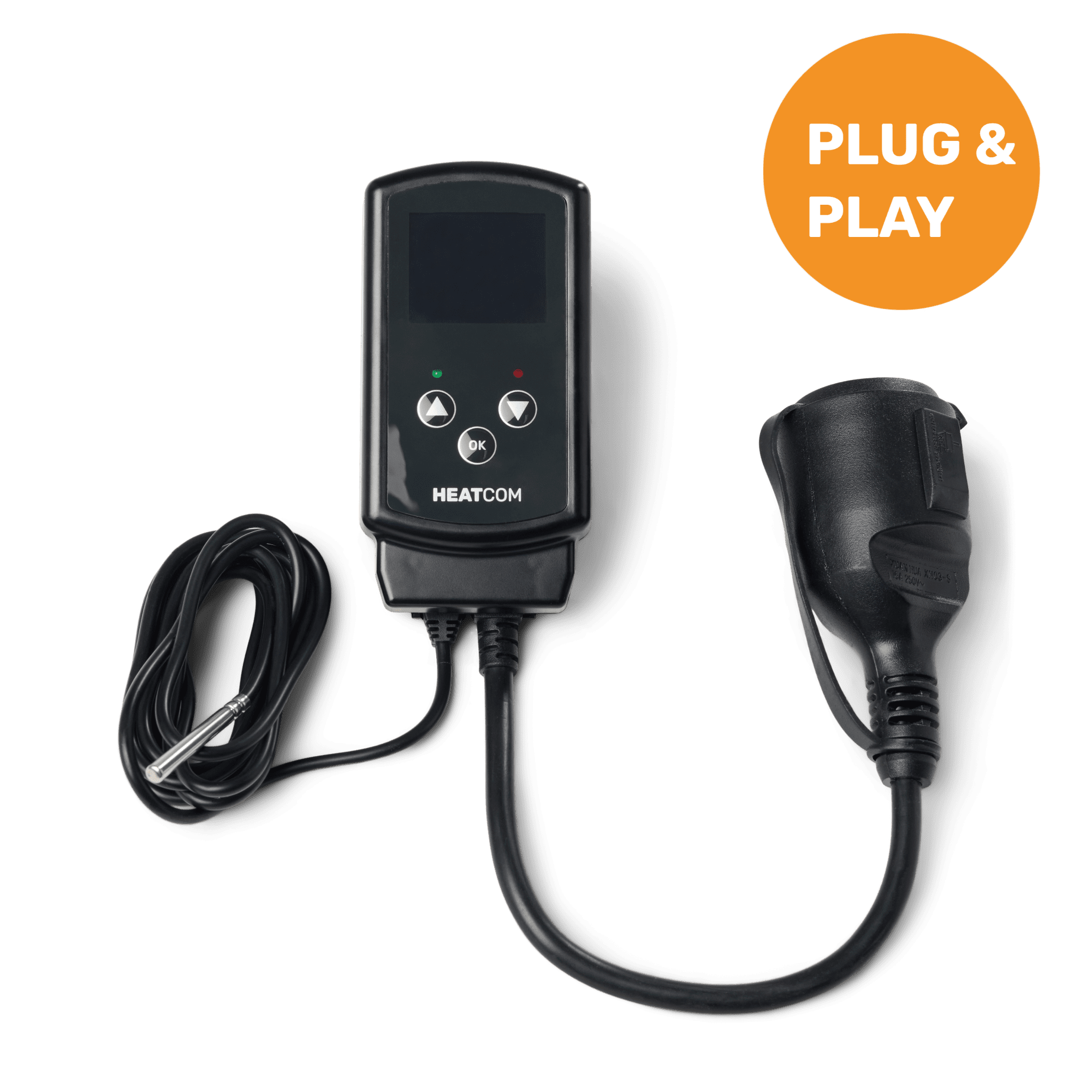 HC 200 UNI - PLUG & PLAY THERMOSTAT - Heatcom