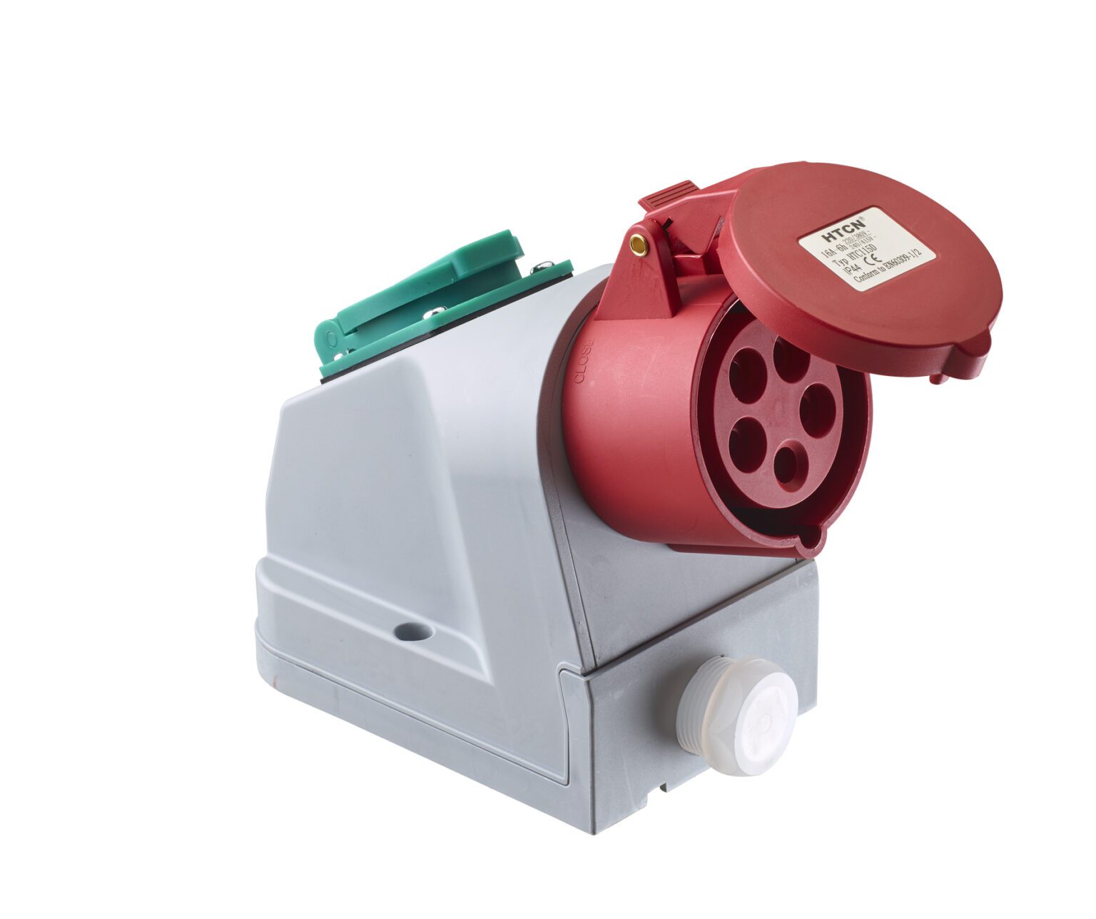 Prise murale CEE 240V 16A 3P+O+J - Heatcom