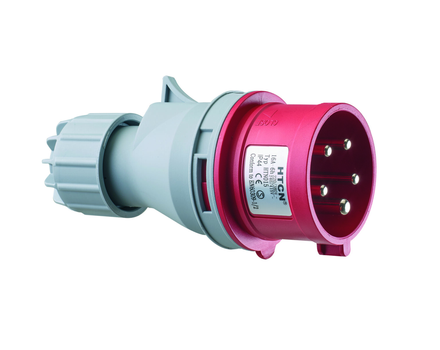 CEE PLUG 400V 16A 3P+O+J Male - Heatcom